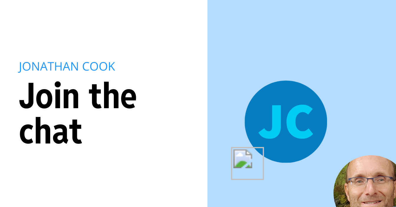Jonathan Cook chat
