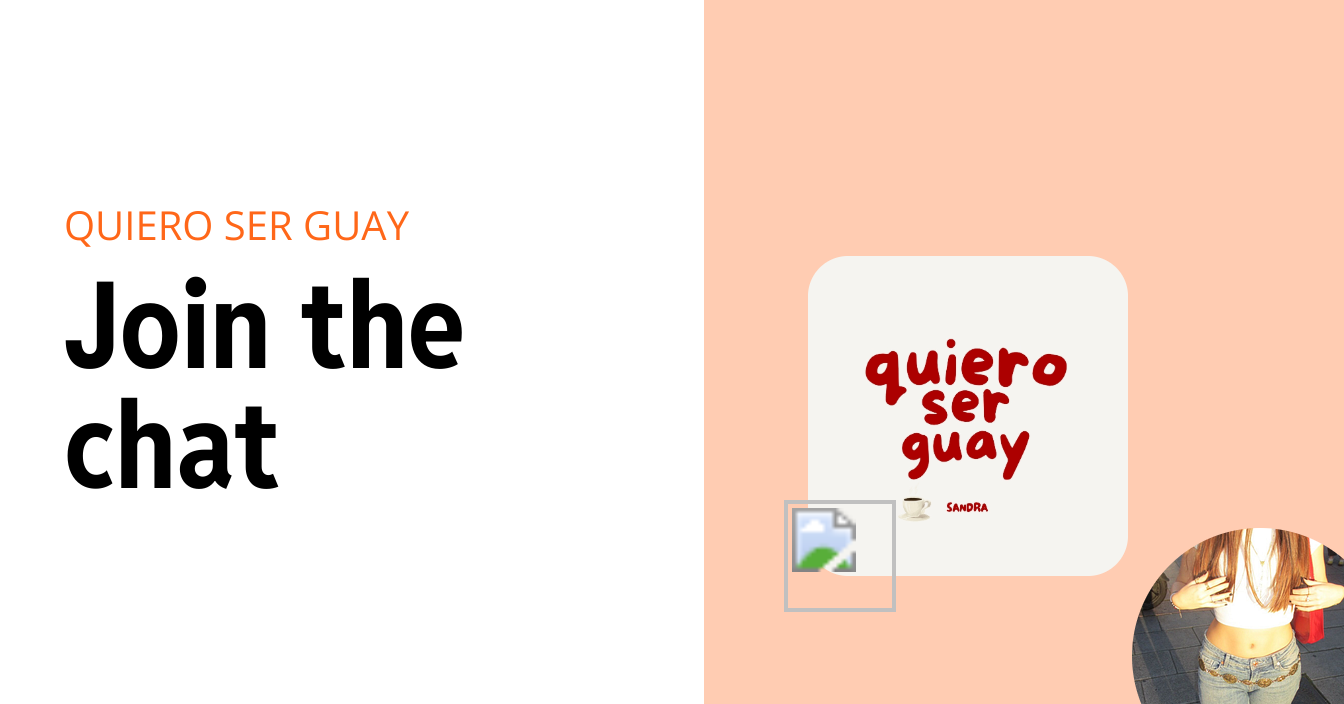 quiero ser guay chat