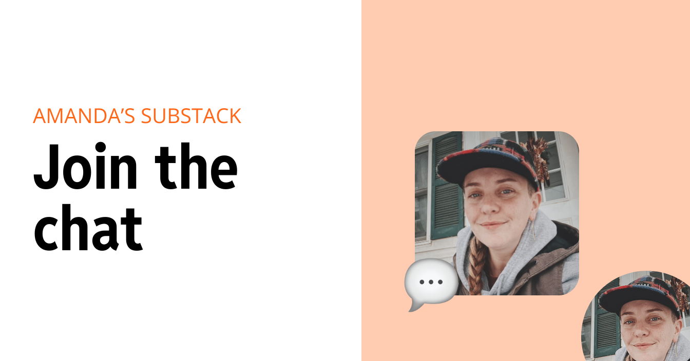 Amanda’s Substack chat