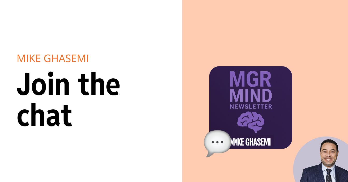 Mike’s Substack chat