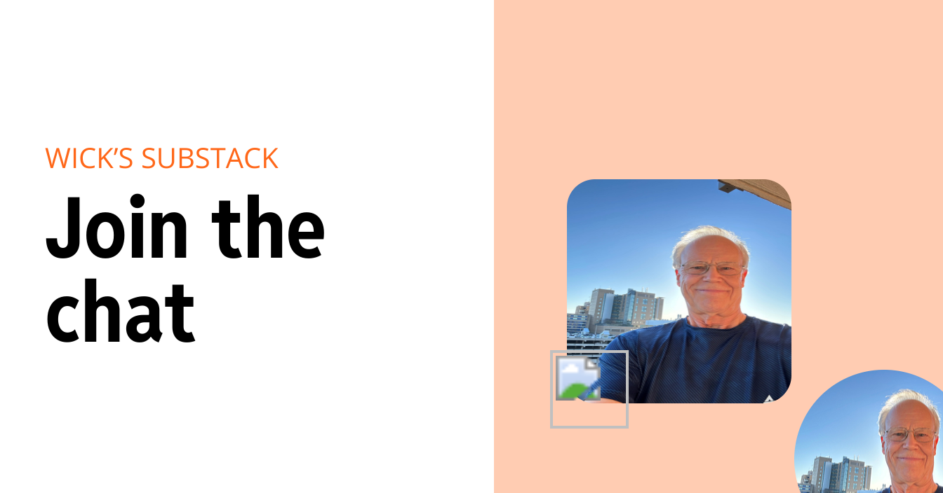 Wick’s Substack chat