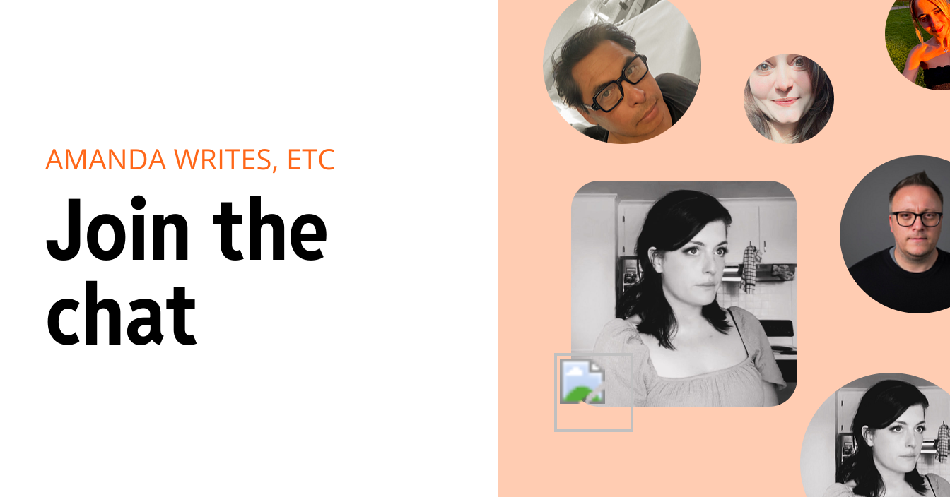 Amanda Writes, Etc chat