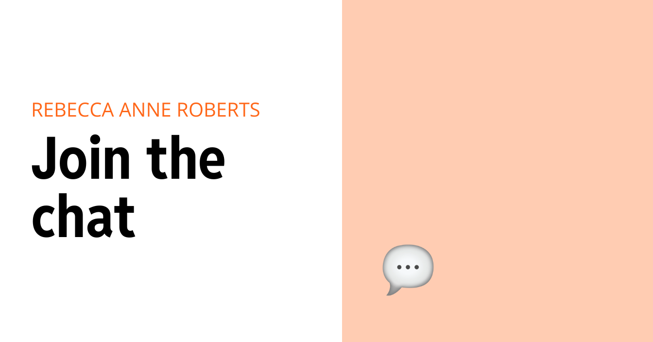 Rebecca Anne Roberts chat