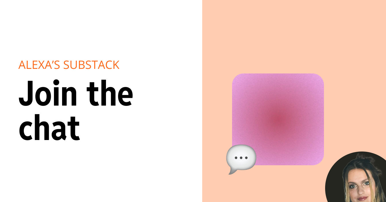 Alexa’s Substack chat