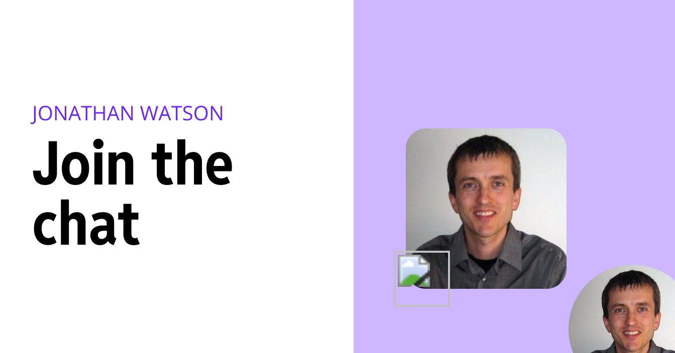 Jonathan Watson chat