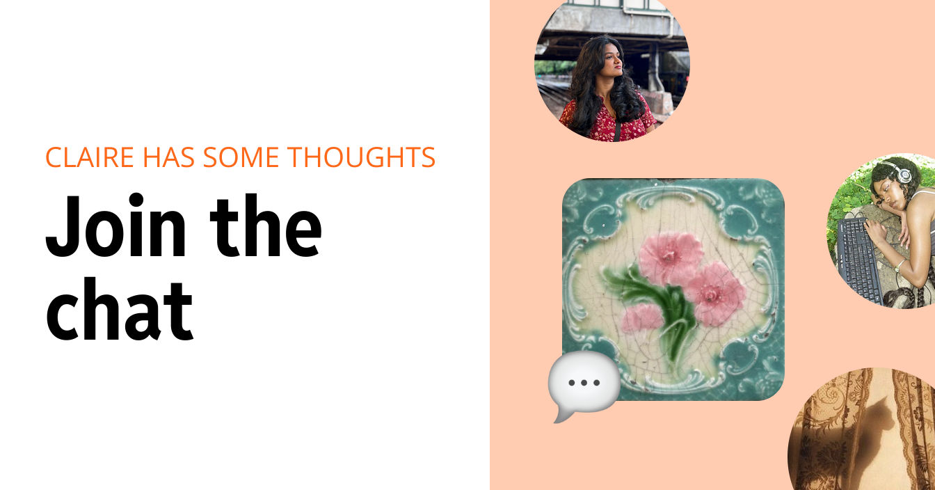 claire has some thoughts chat