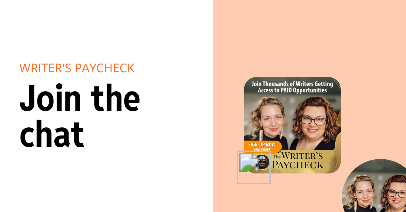 Writer's Paycheck chat