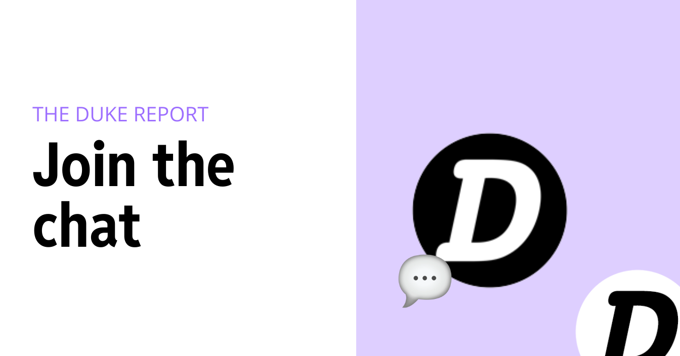 The Duke Report chat