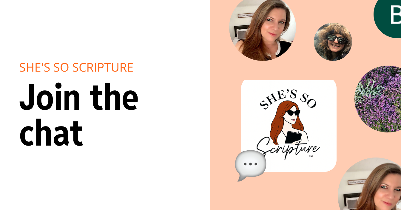 She's So Scripture chat