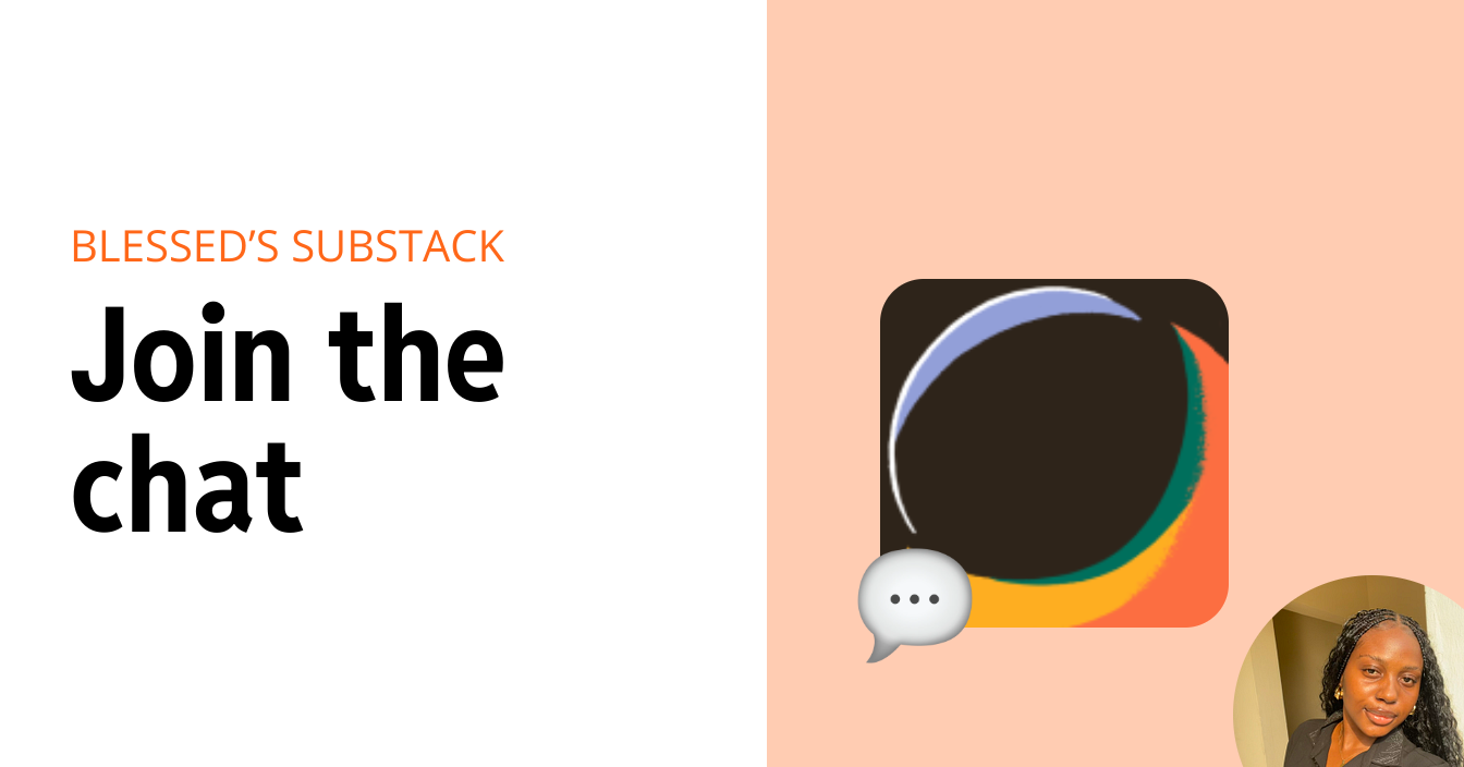 Blessed’s Substack chat