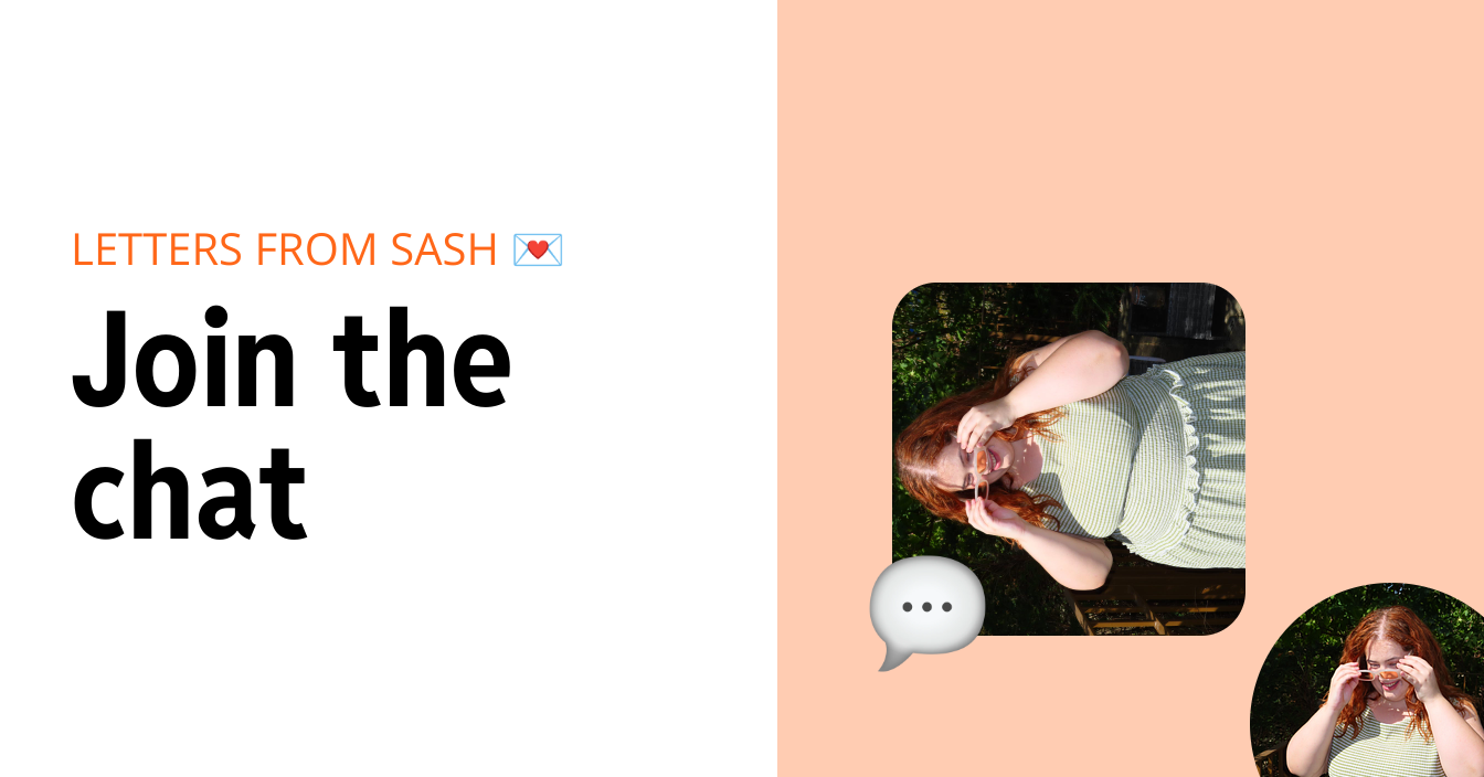 letters from sash 💌 chat