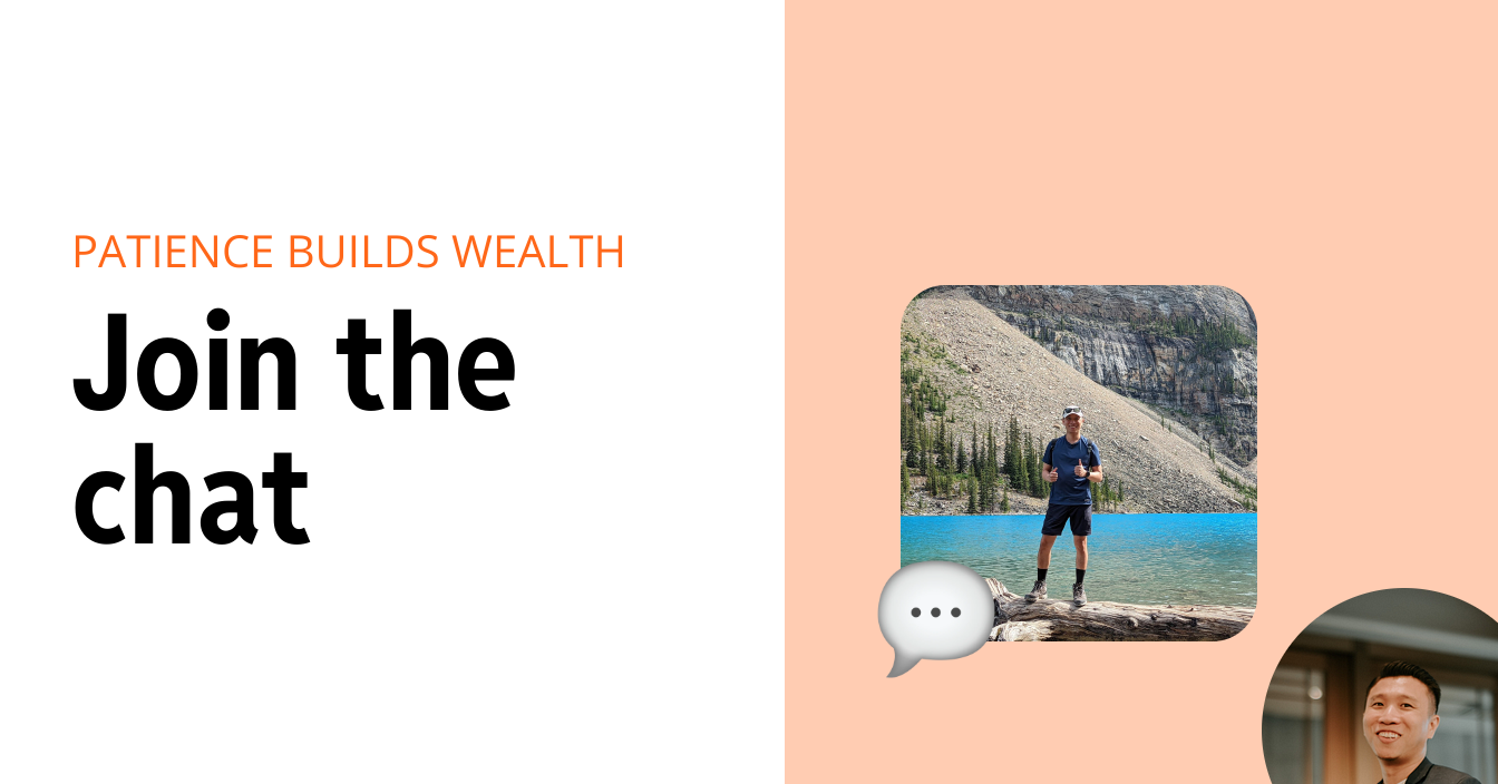 Patience Builds Wealth chat