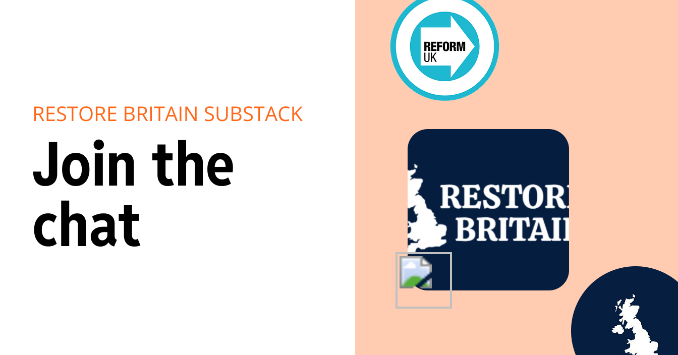 Restore Britain Substack chat