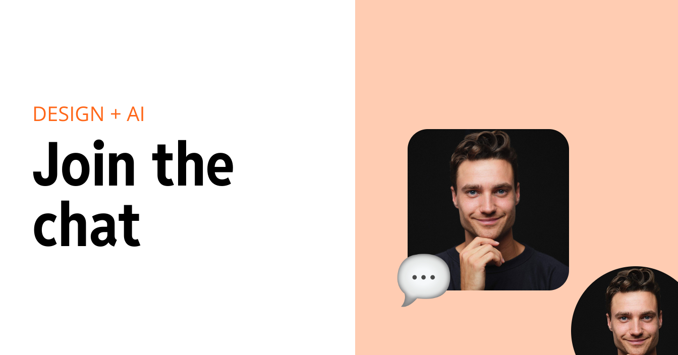 Design + AI chat