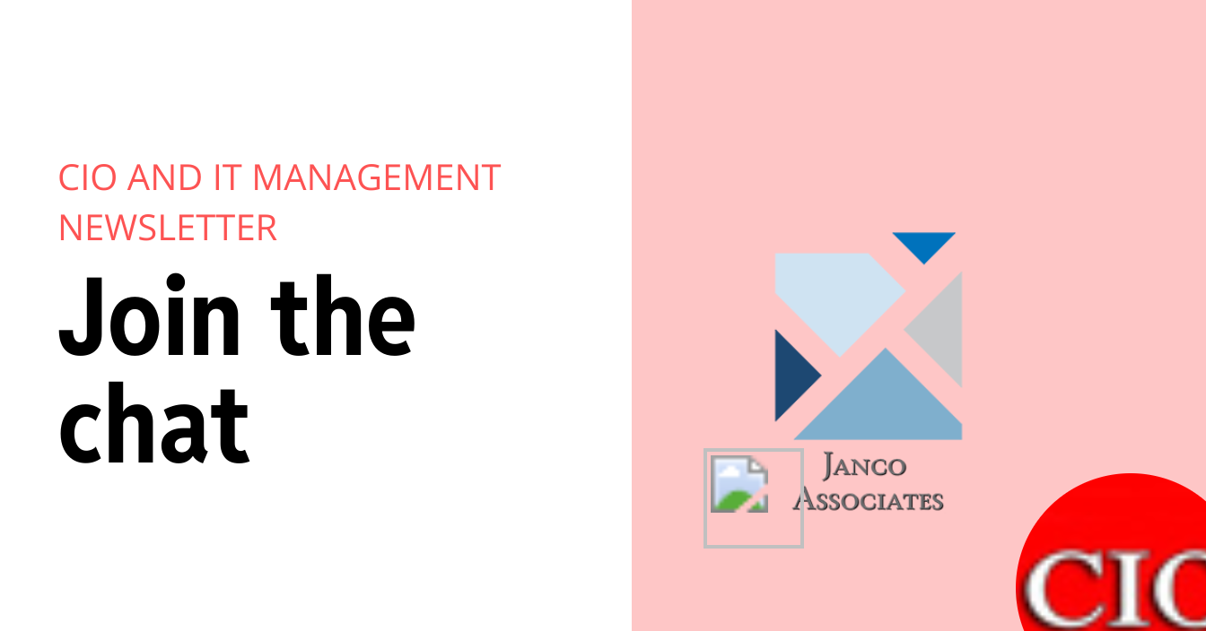 CIO and IT Management Newsletter chat