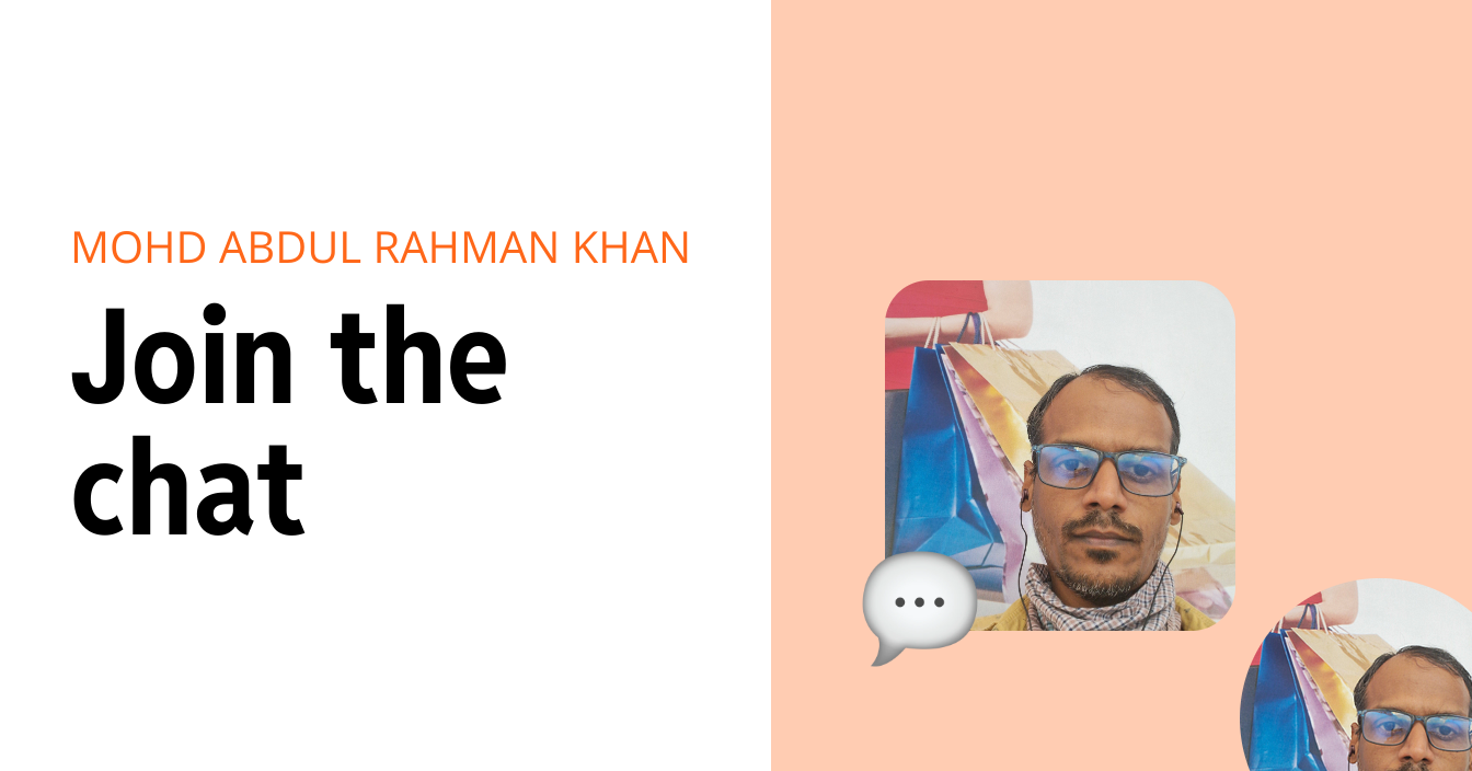 Mohd Abdul Rahman Khan chat