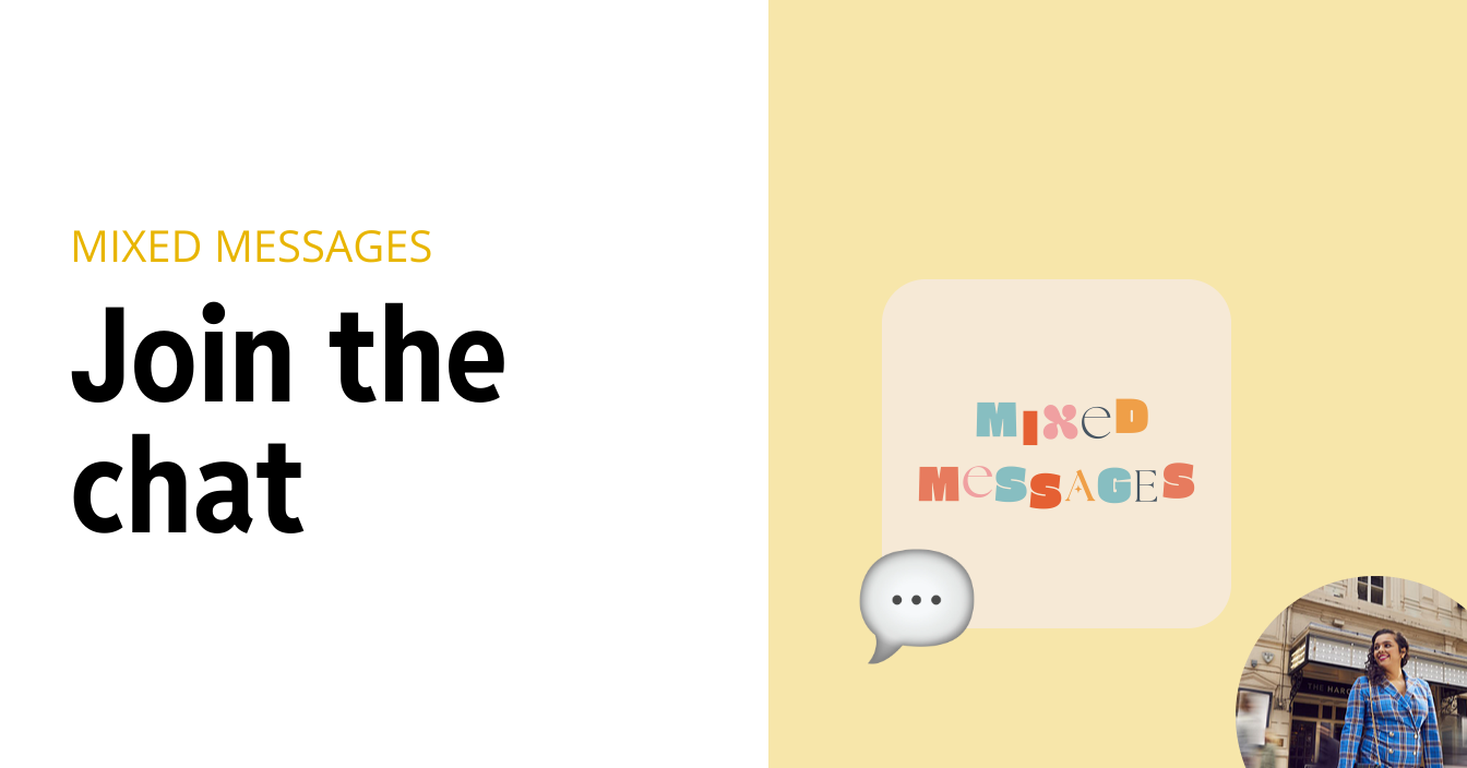 Mixed Messages chat