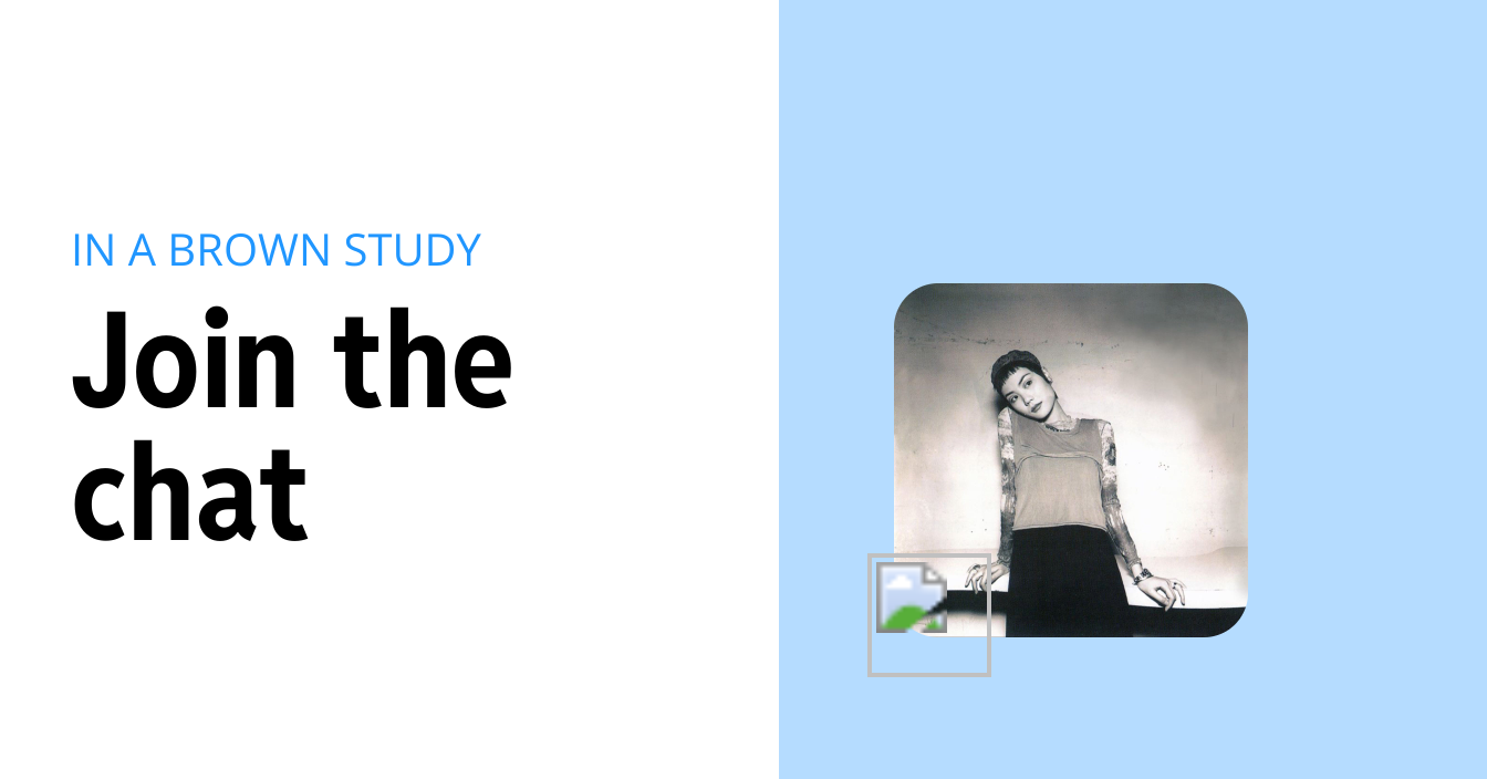 In a brown study chat