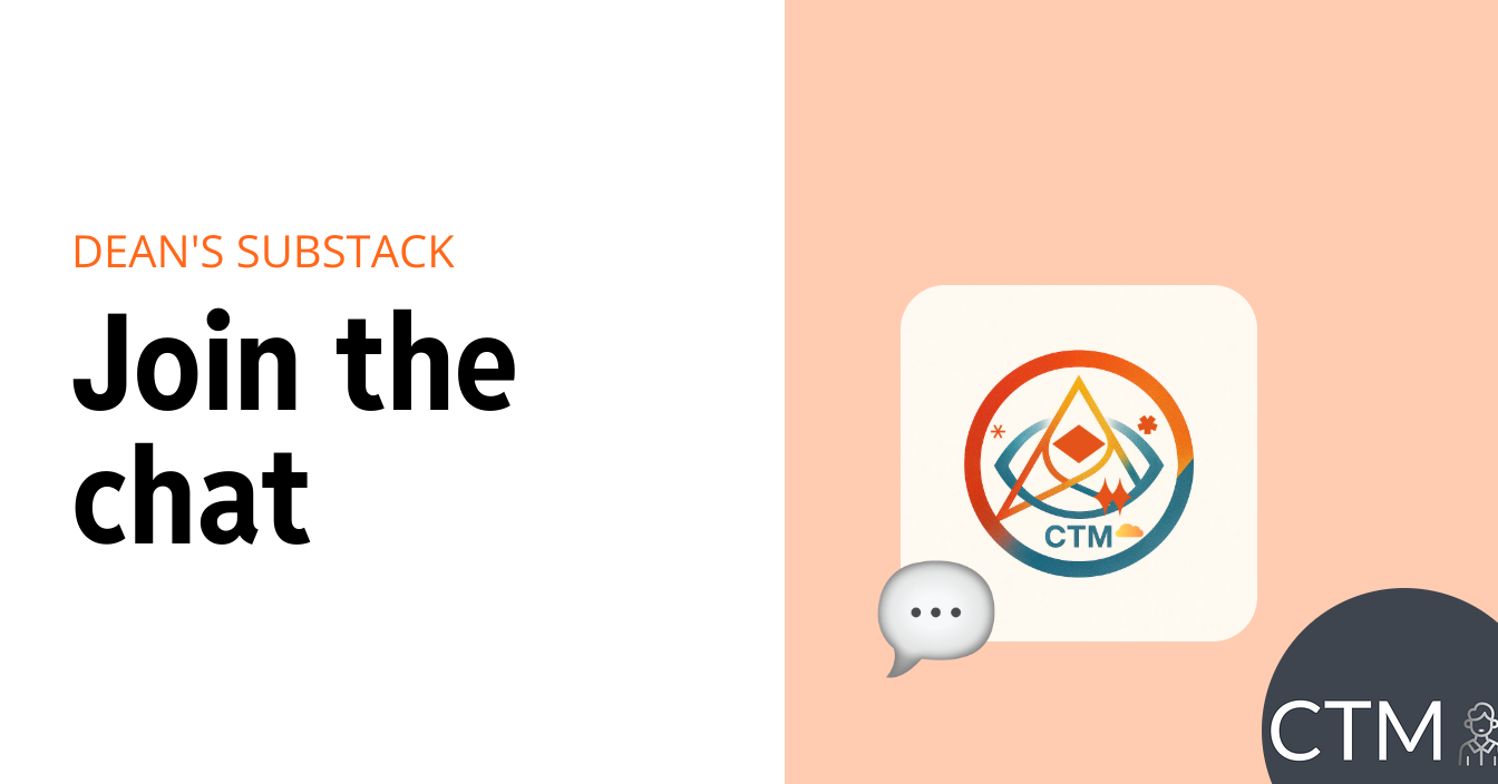 Dean's Substack chat