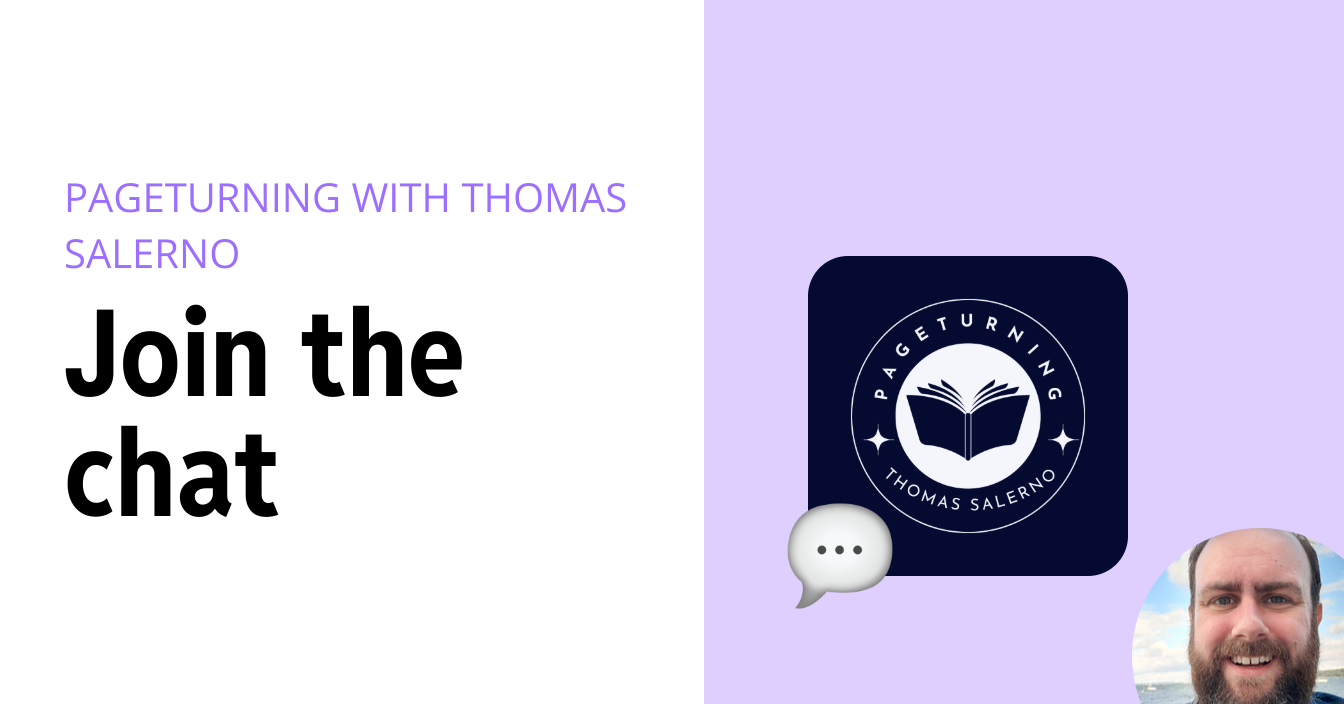 Pageturning with Thomas Salerno chat
