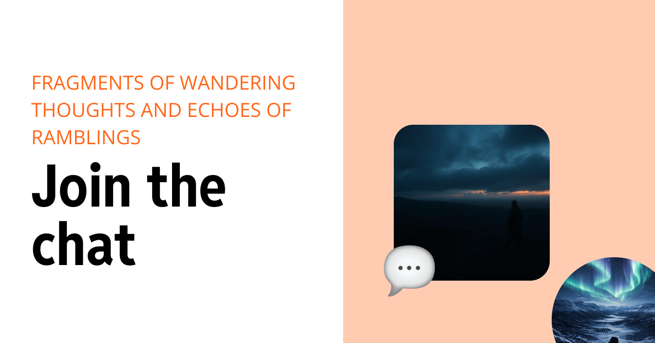 Fragments of Wandering Thoughts and Echoes of Ramblings chat