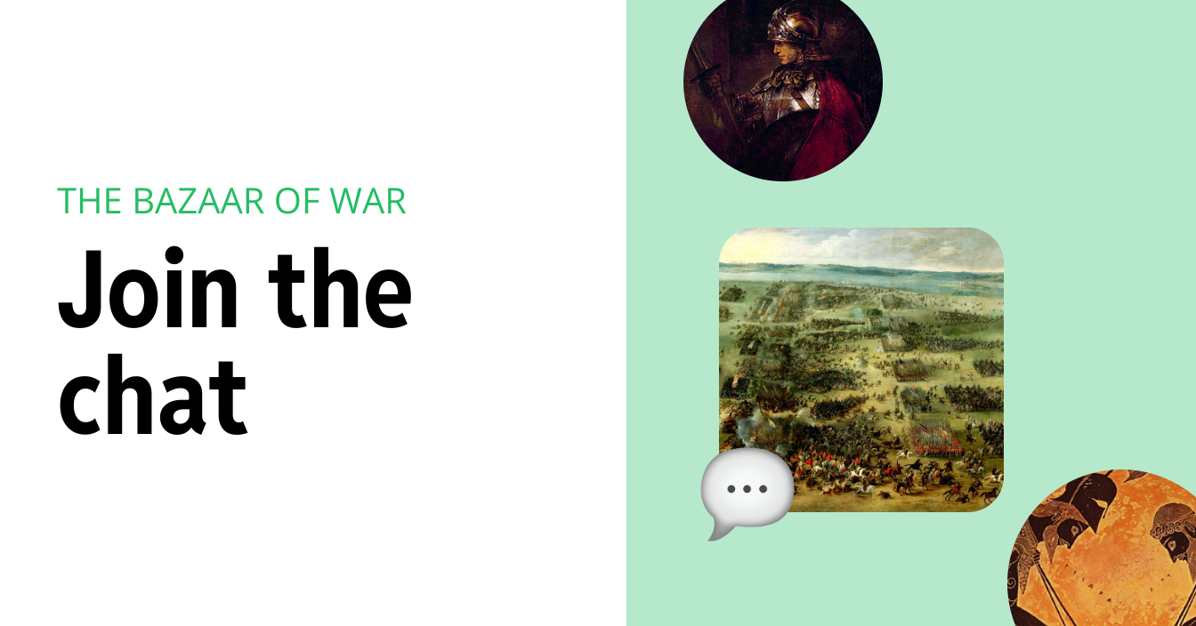 The Bazaar of War chat
