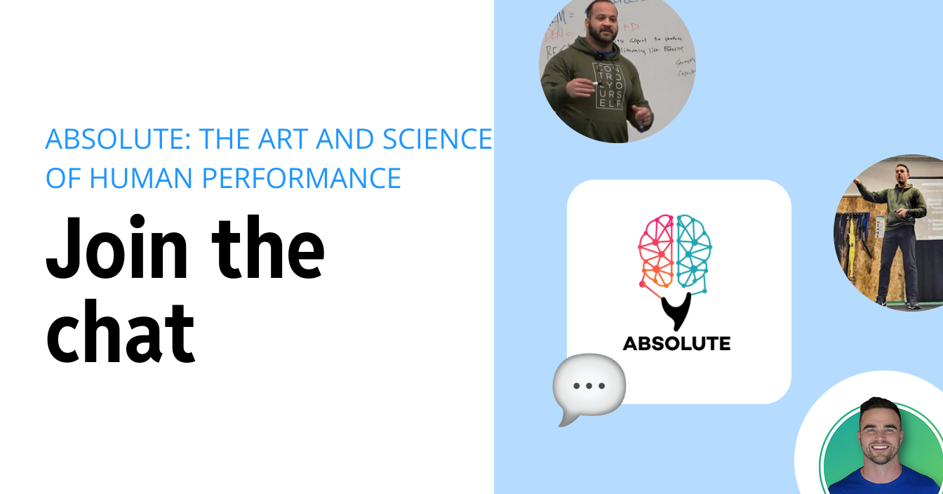 Absolute: The Art and Science of Human Performance chat