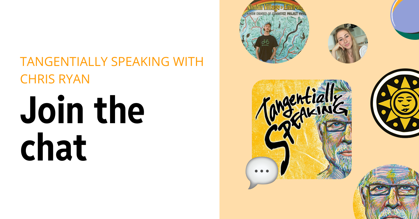 Tangentially Speaking with Chris Ryan chat