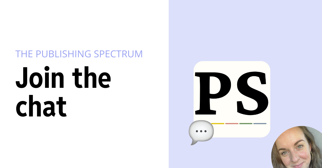 The Publishing Spectrum chat