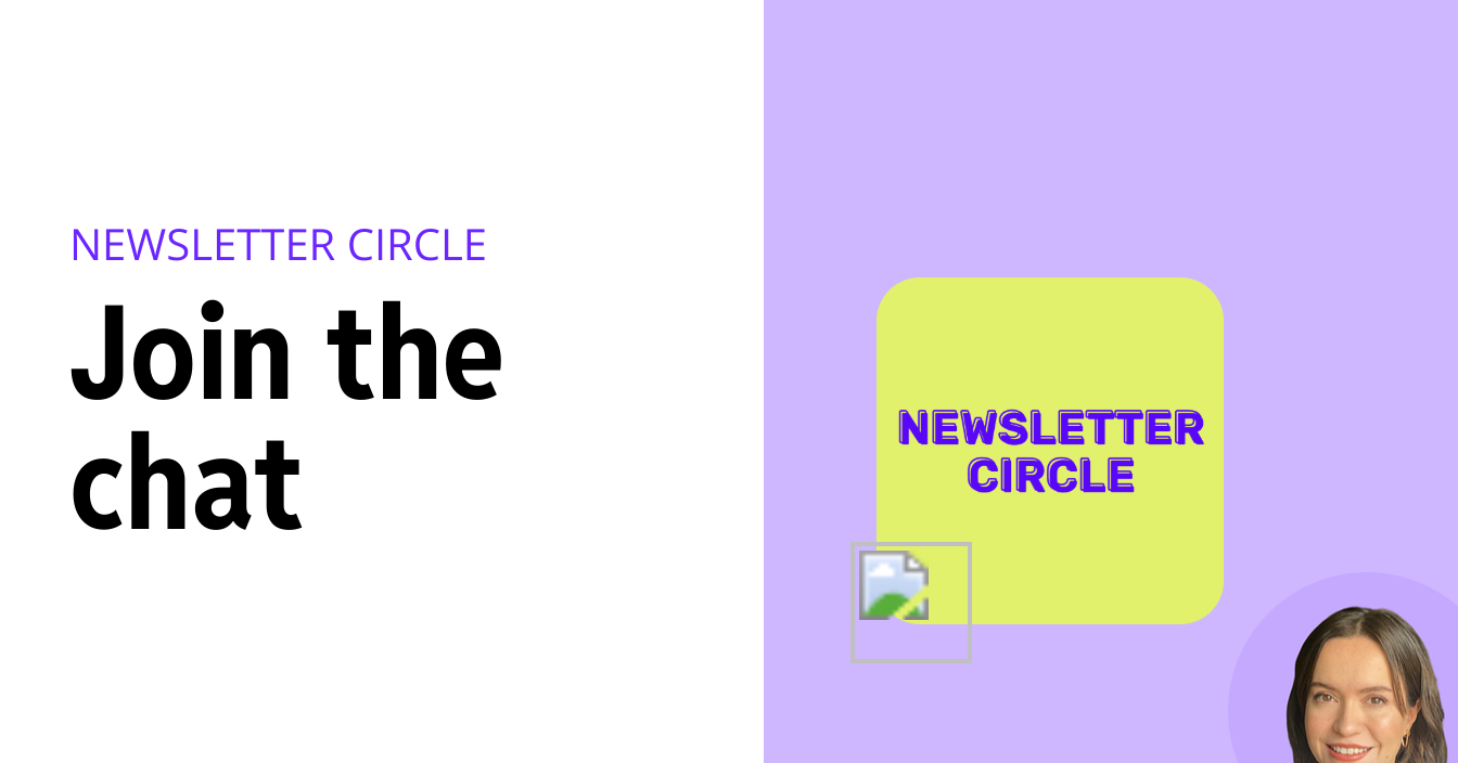 Newsletter Circle chat