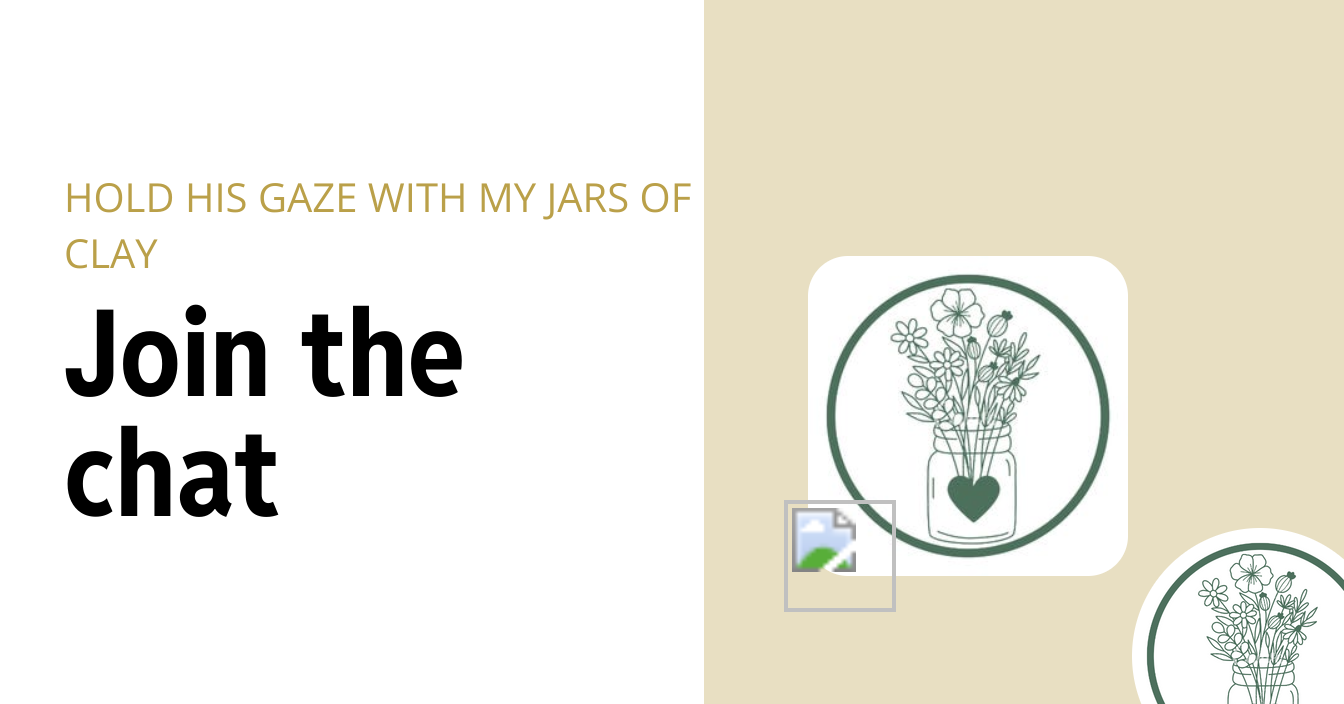 Hold His Gaze with My Jars of Clay chat
